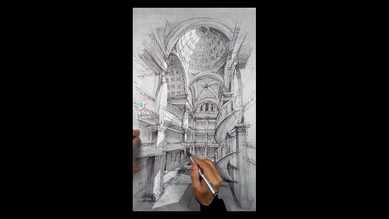 Hand drawing process