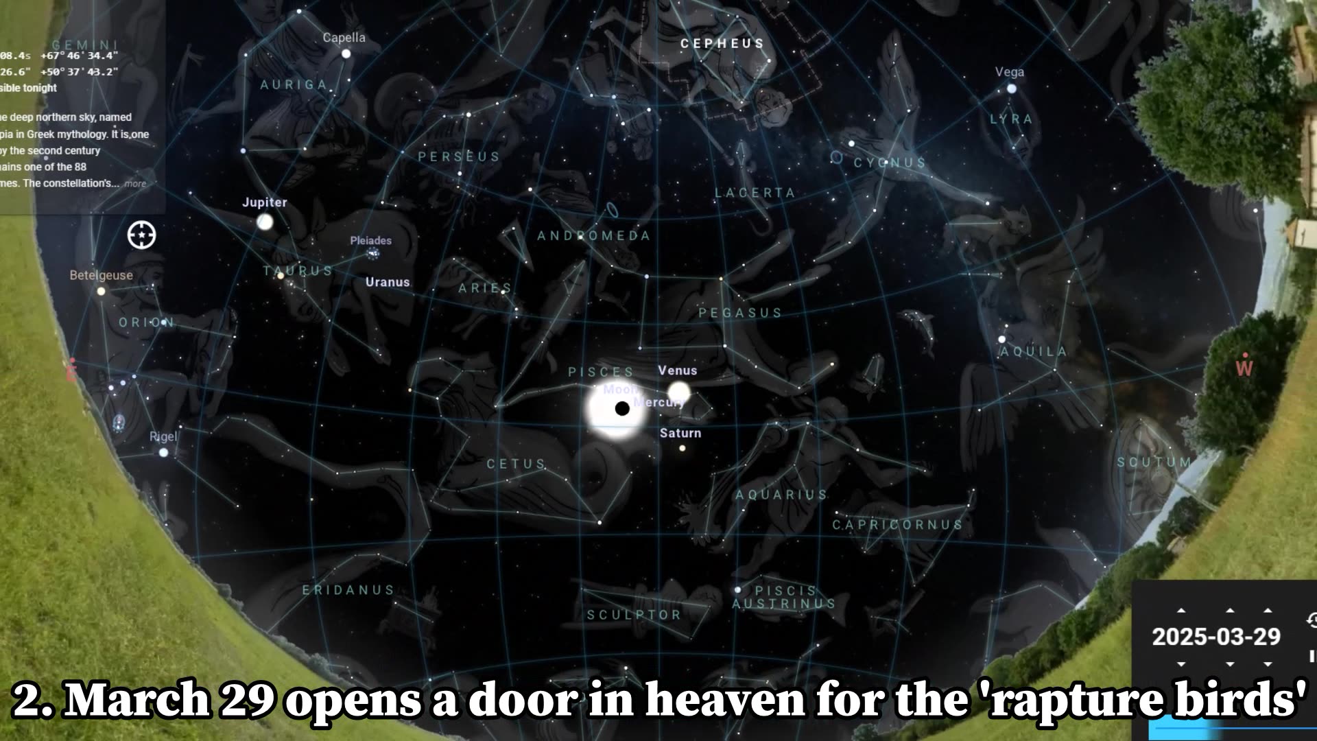 Rapture - Signs in the heavens - March 29, 2025 - Part 3