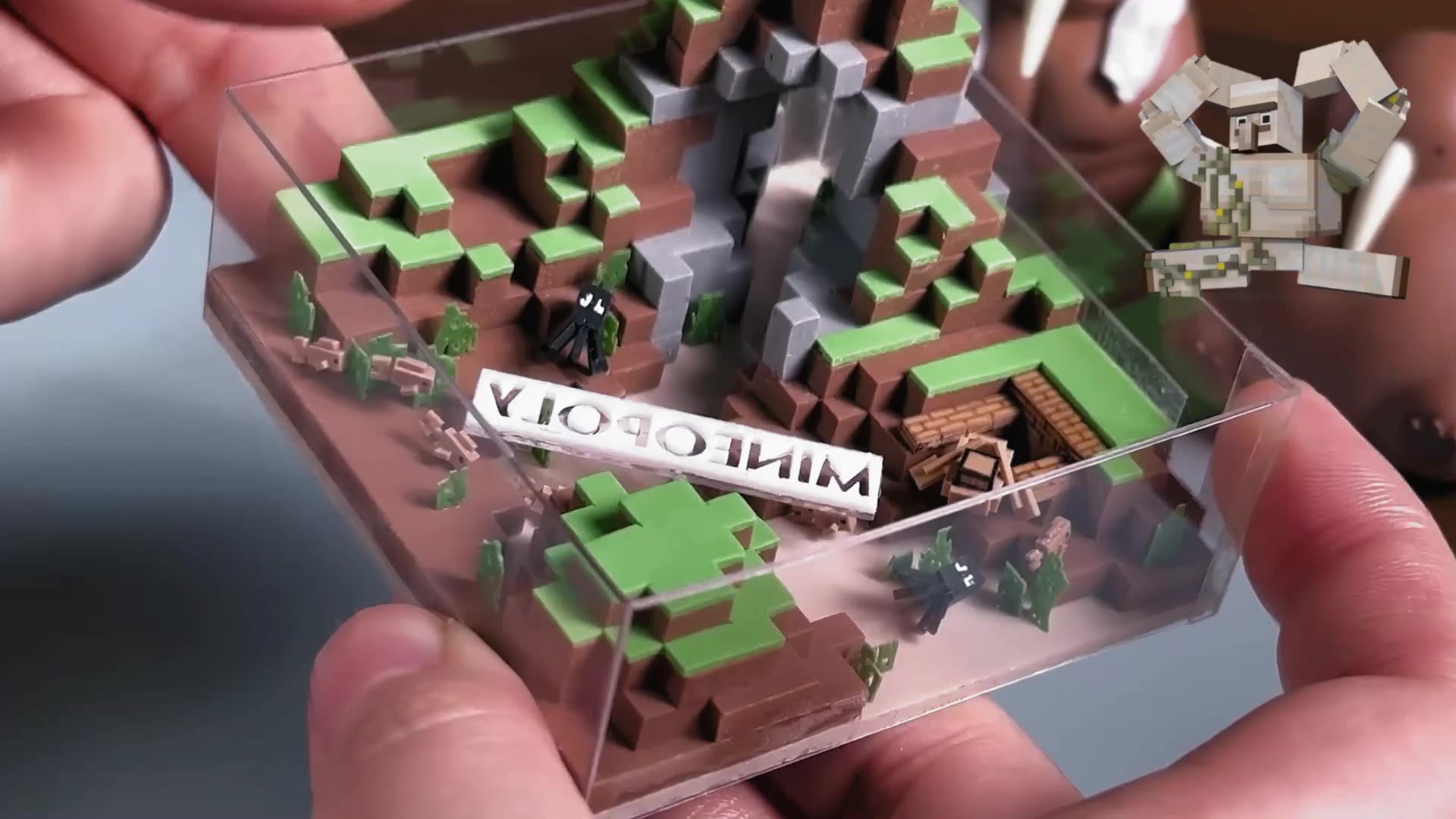 I made MINECRAFT x MONOPOLY - ASMR Part 2