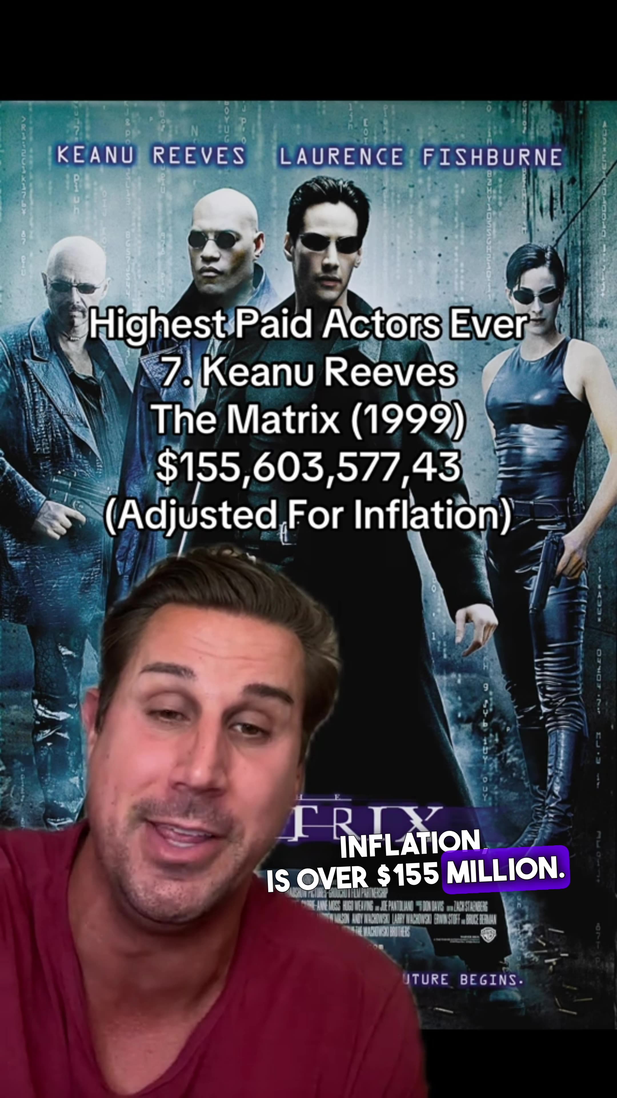 Keanu Reeves Matrix Money!!!