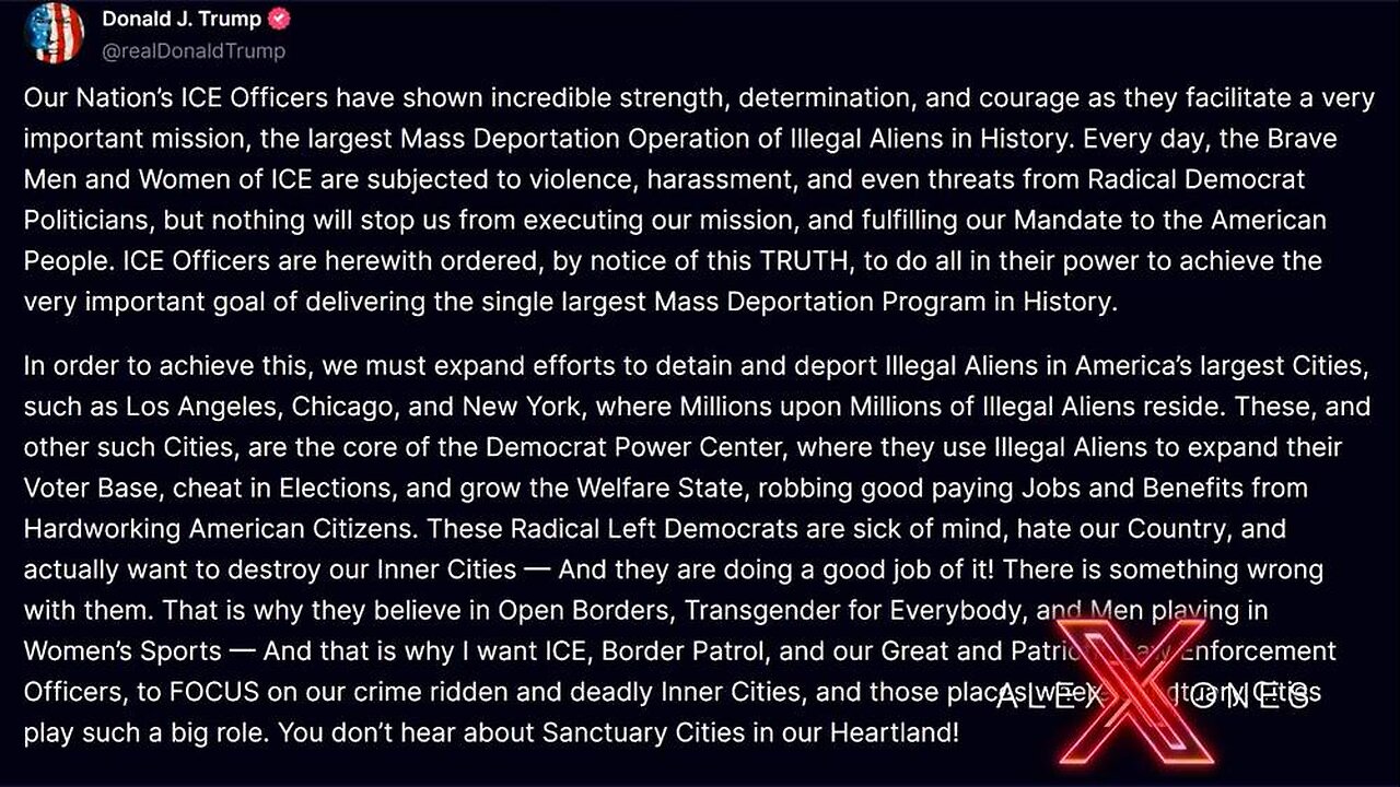 Trump Makes Major Announcement— Top Democrat Cities To Be Targeted All ...