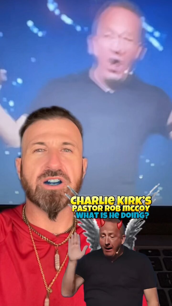 #CharlieKirk Pastor Rob McCoy Performs Strange Demonic Reenactment at ...