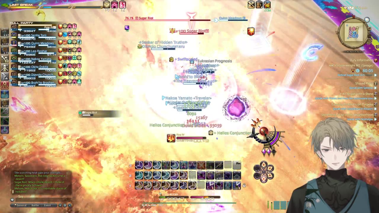 FF14 Raid night m7s