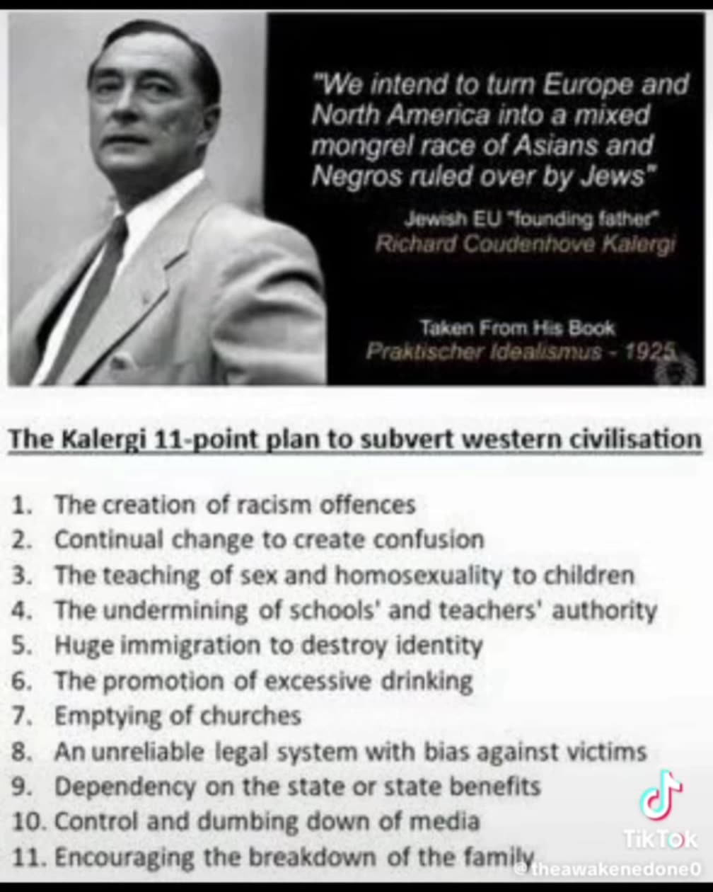 The Coudenhove Kalergi Plan