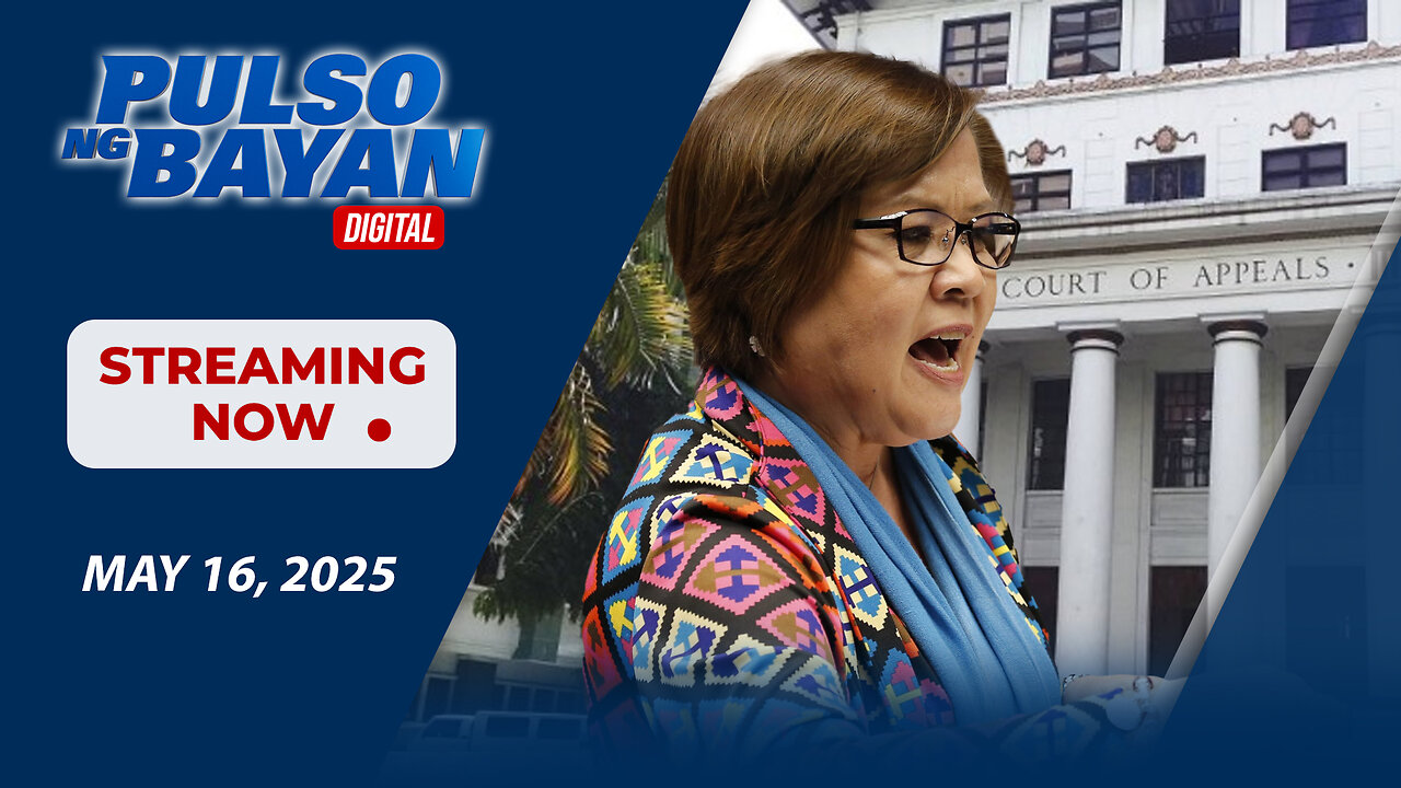 LIVE: Pulso ng Bayan kasama si Admar Vilando at Jade Calabroso | May 16, 2025