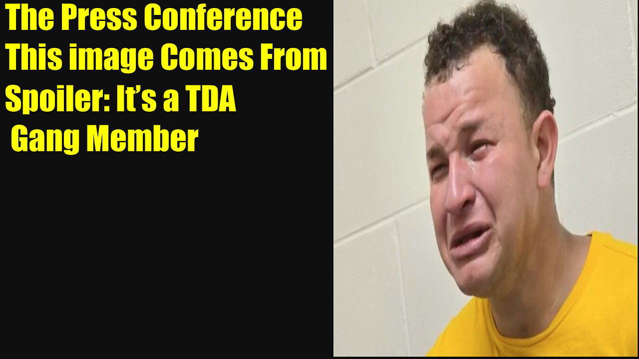 Crying TdA Gang Member The News Conference Reaction