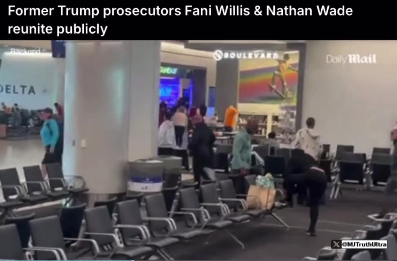 Trump Prosecutor Fanis Willis and her Boo Thang Nathan Wade were seen ...