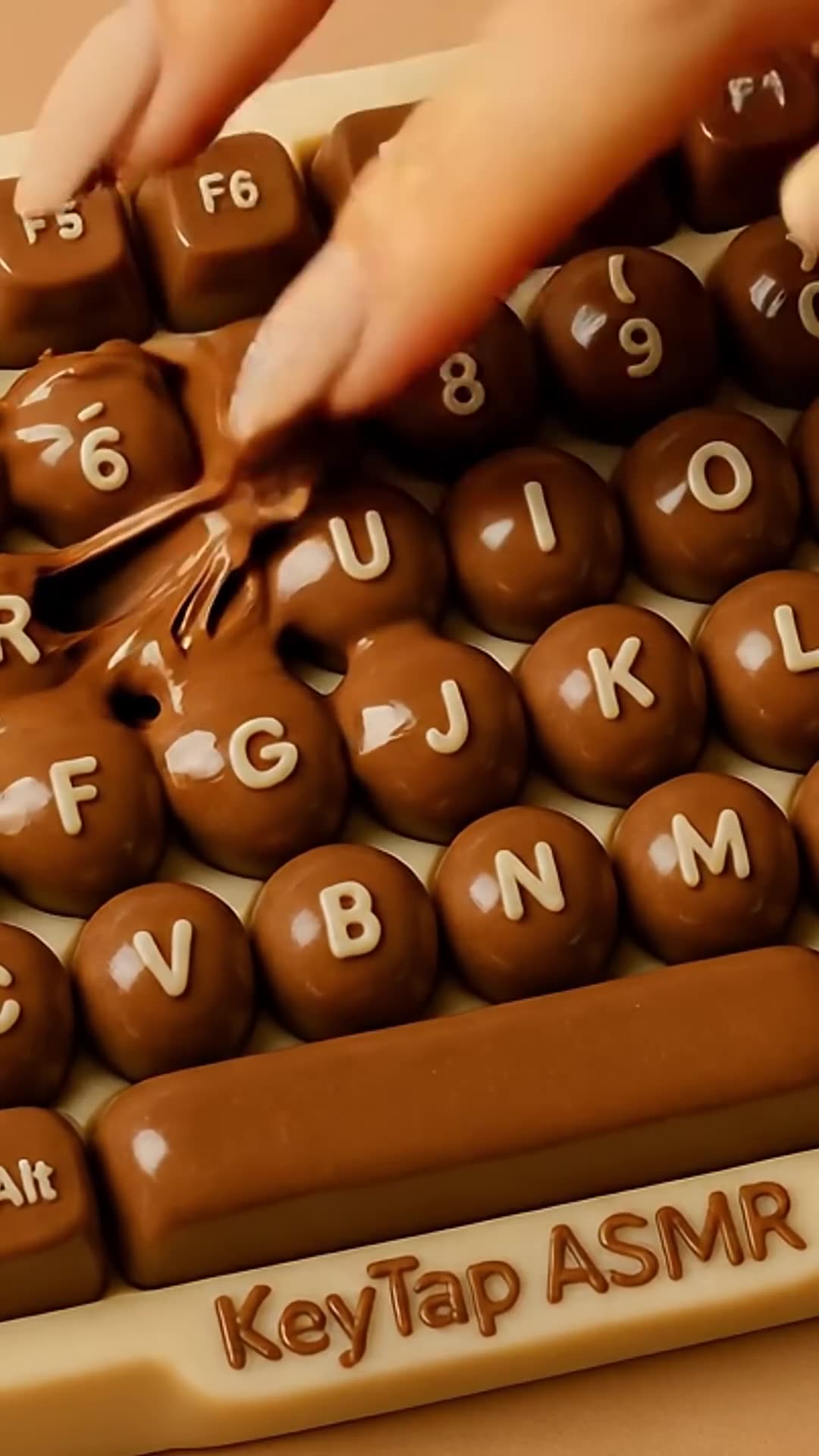 【ASMR】🍫Tapping Chocolate Keyboard