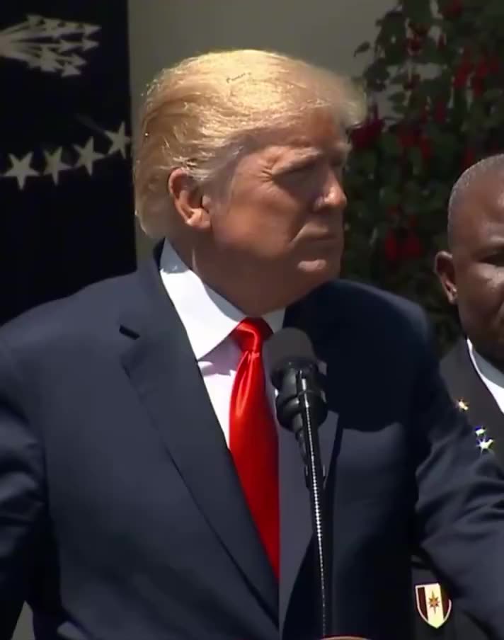 President Donald Trump's Easter message..