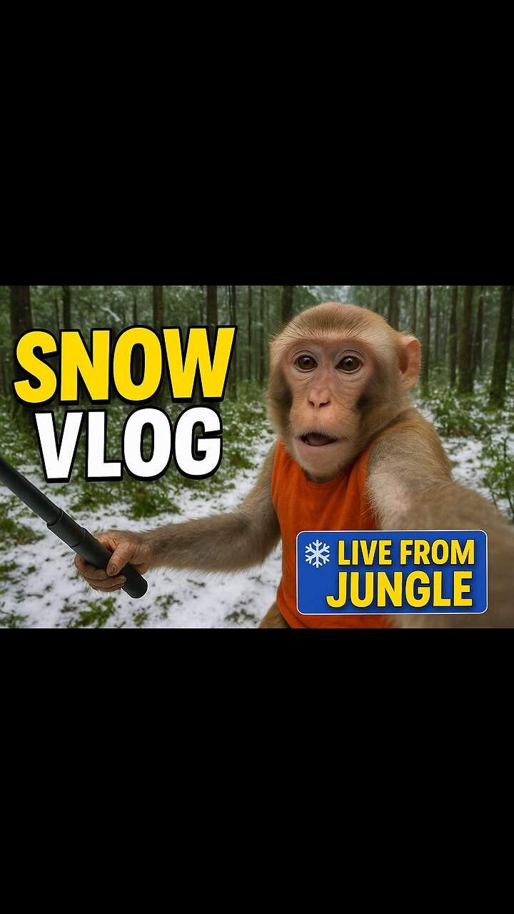 "Jungle Yati का Selfie Adventure | Snow Jungle Vlog 📸 ️ | Viral Reels 2025"