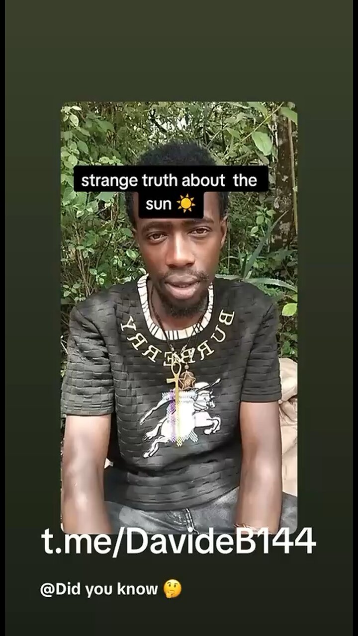 Strange Truth About The Sun🌞