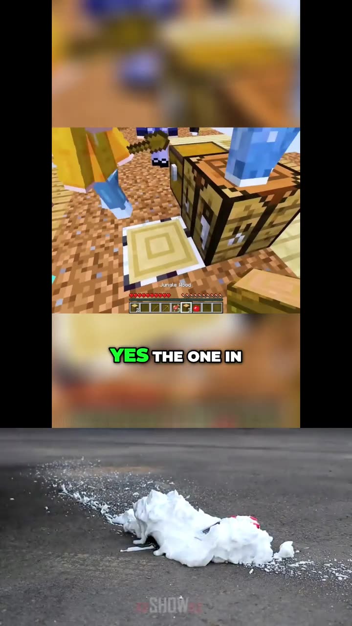 10 Friends Survive Together on ONE Minecraft Block!