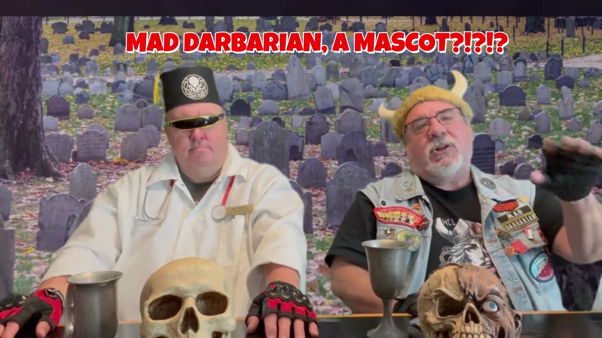 CEMETERY CINEMA SKIT MAD D THE MASCOT TRUE STORY ONLY THE SCHOOL NAMES ...