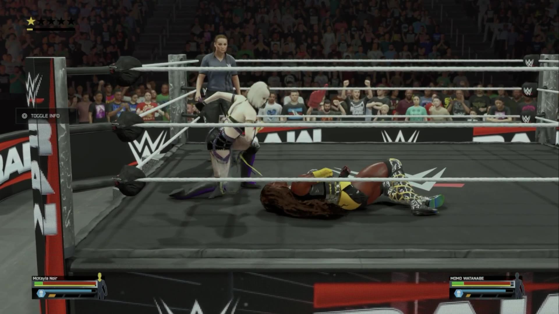 WWE 95 Mckayla Noir VS Momo Watanabe