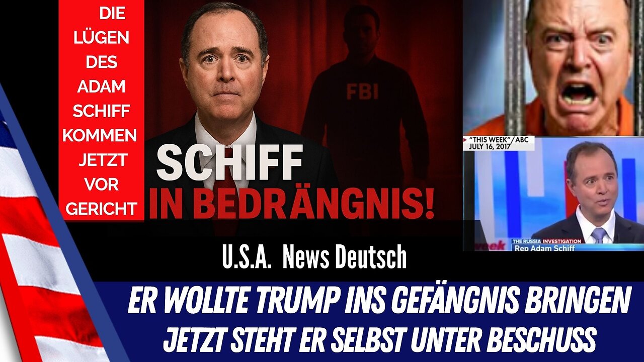 Senator Adam Schiff wollte Trump ins Gefängnis bringen. Jetzt könnte er ...