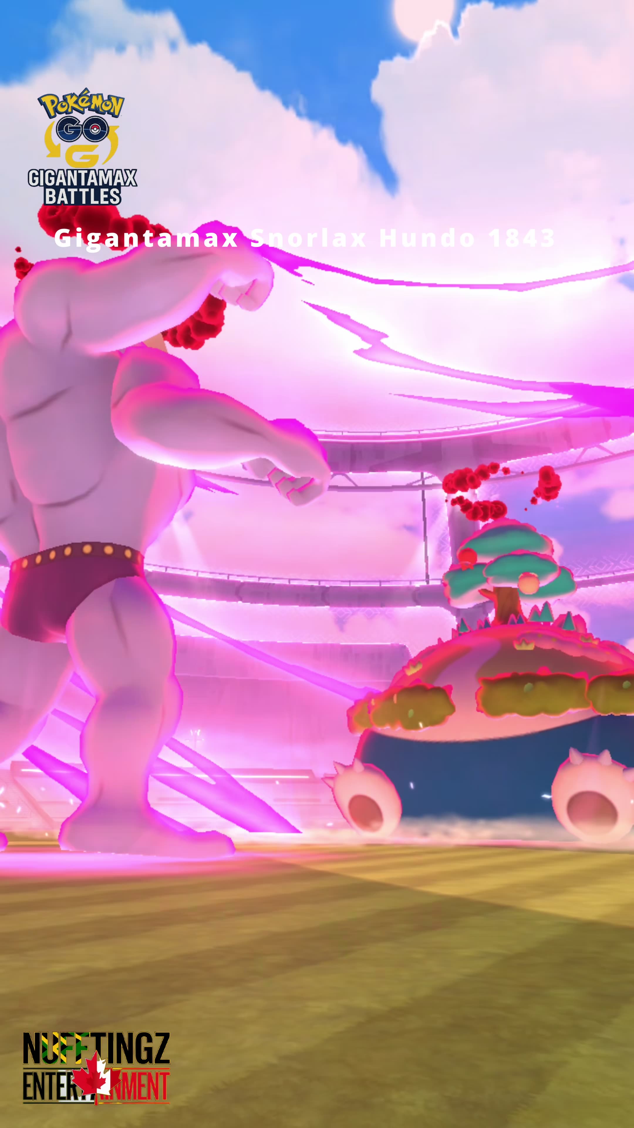 Max Raid Battle vs Gigantamax Snorlax in Pokémon GO! | Hunt for Hundo ...