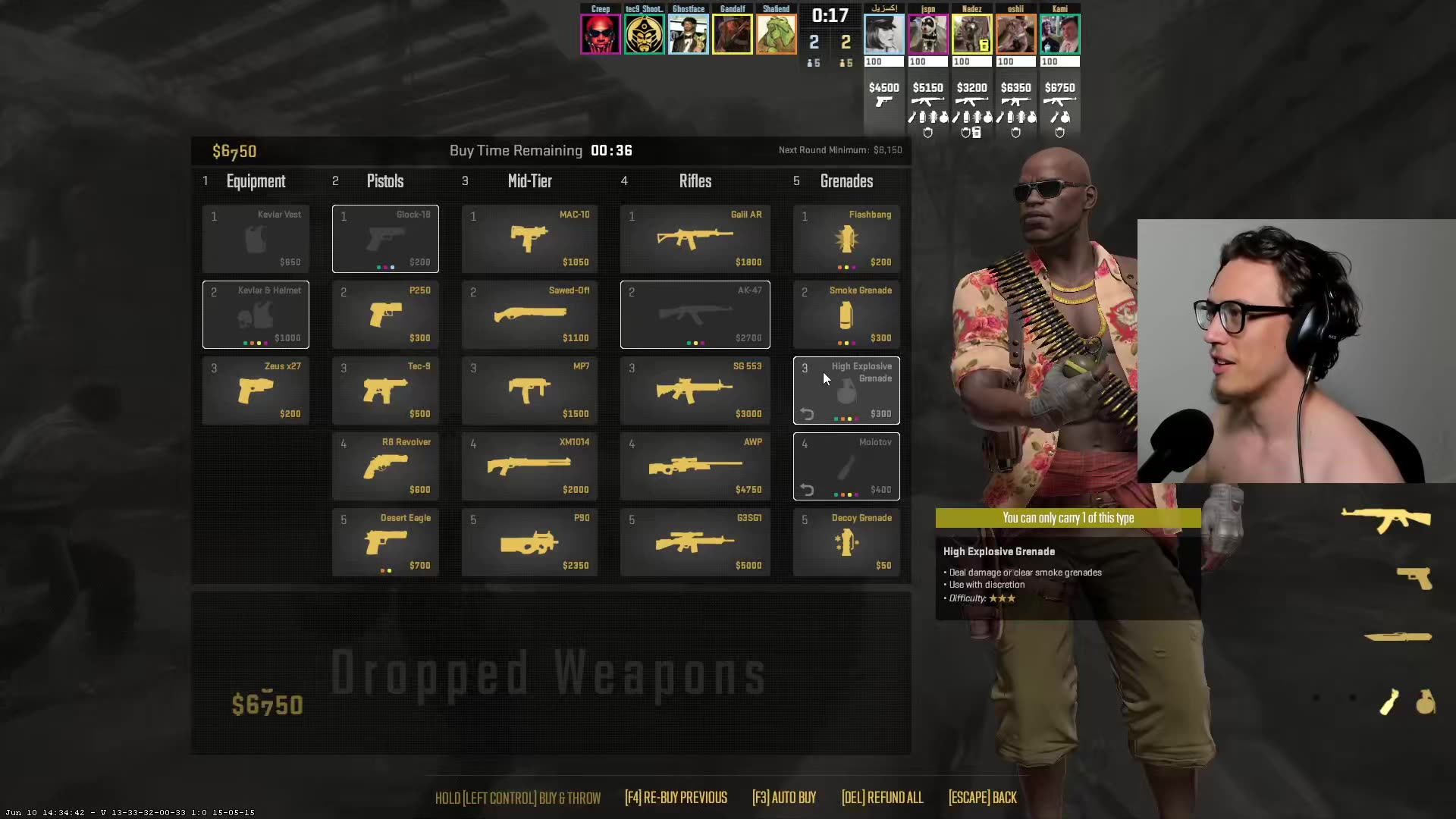 Yap Stream 139 trying US vs Swedish (lol nvm) MREs (then cs) (6/26/2025)