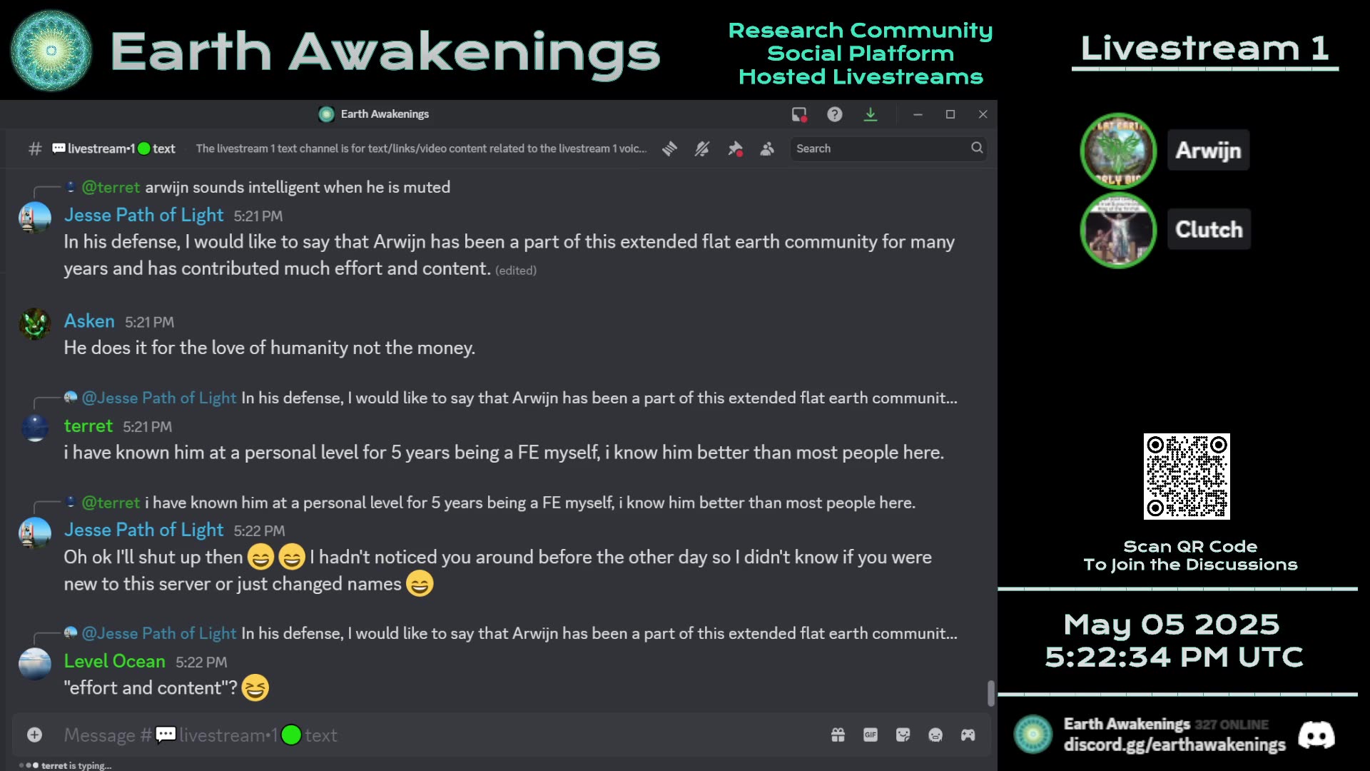 Earth Awakenings - Livestream 1 - #3151