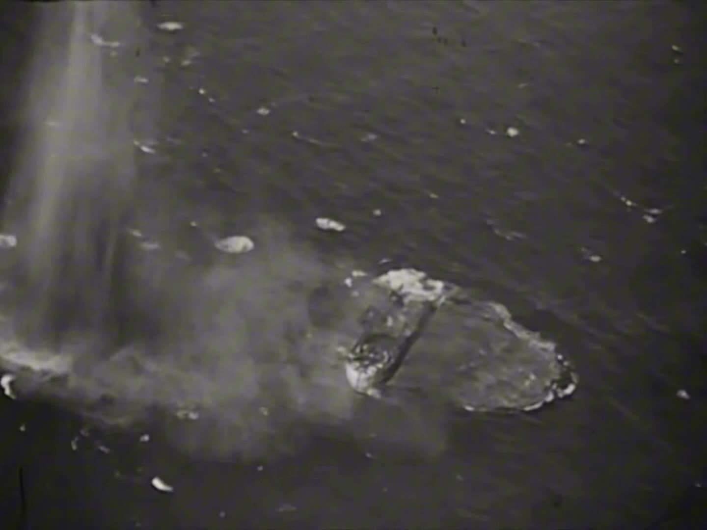 LST-179 sunk by a torpedo from USS Menhaden (SS-377) off Pearl Harbor ...