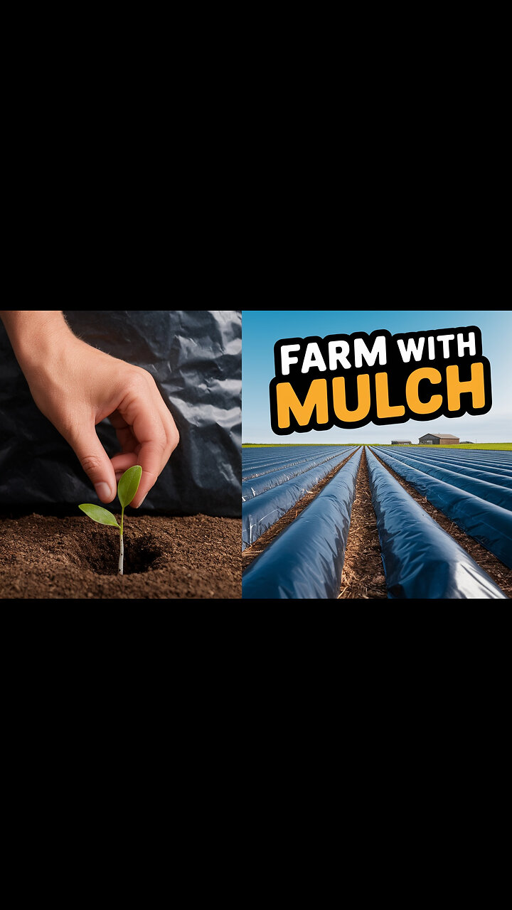 Mulching Paper Farming Secrets 🔥 बंपर पैदावार की गारंटी! | 100% Organic ...