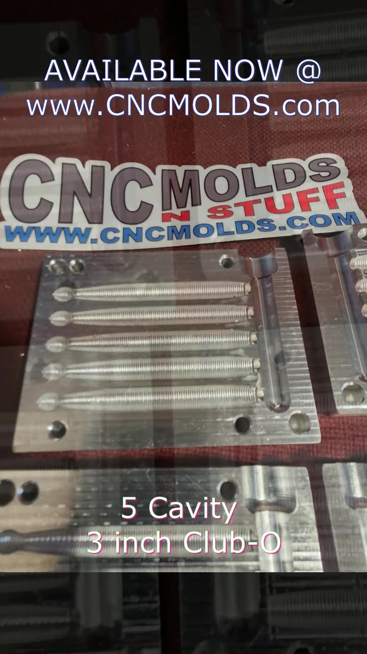 First 5 Cavity 3 Inch Club-O Cutting 4 Parts @ One Time