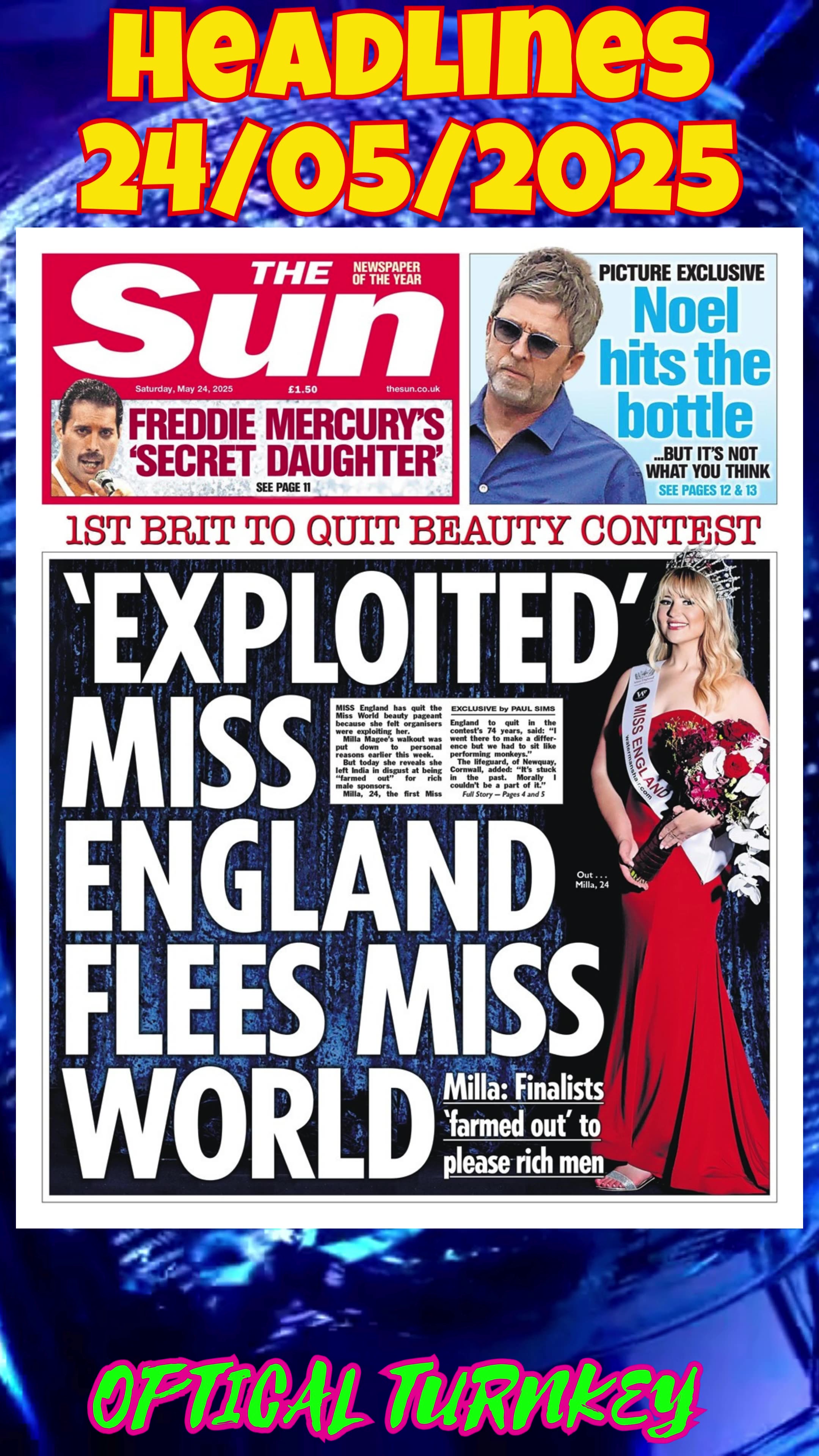 🔥Headlines Saturday 24th May 2025 Newspaper Headlines 🎉📰#britishpress # ...