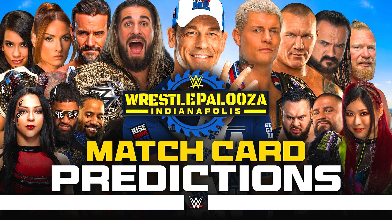 WWE Wrestlepalooza 2025 - Match Card Predictions
