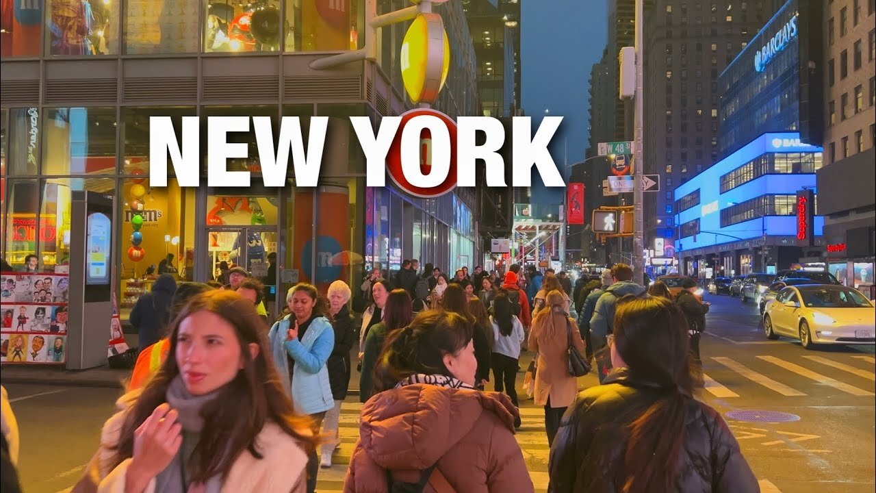 New York City Live Manhattan On Tuesday Evening March 18 2025