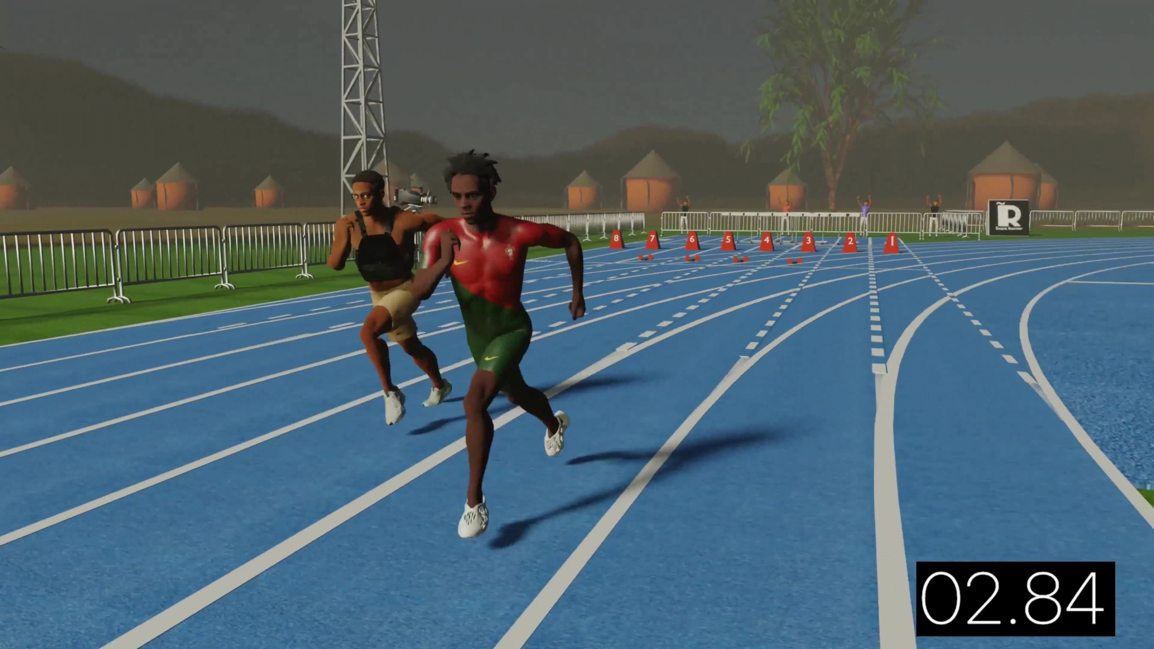 IShowSpeed vs Ashton Hall Speed Comparison [3D]