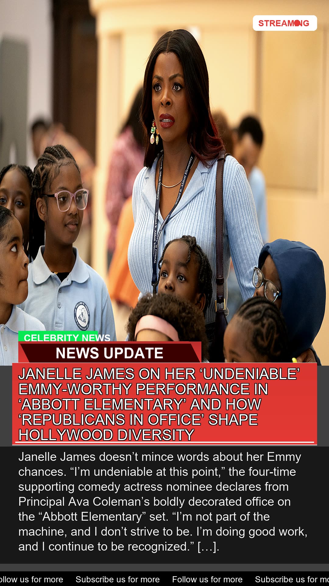 Janelle James on Her Undeniable Emmyworthy Perf