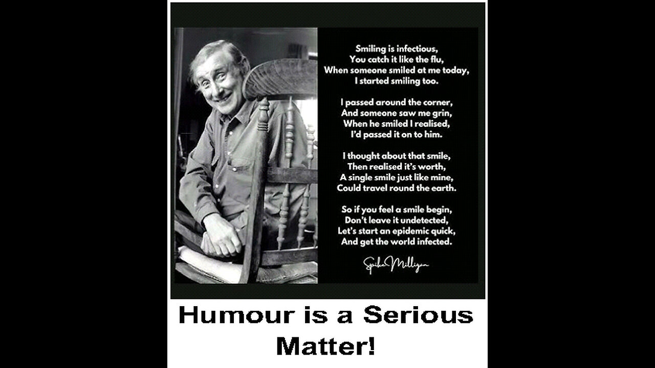Humour is a Serious Matter!