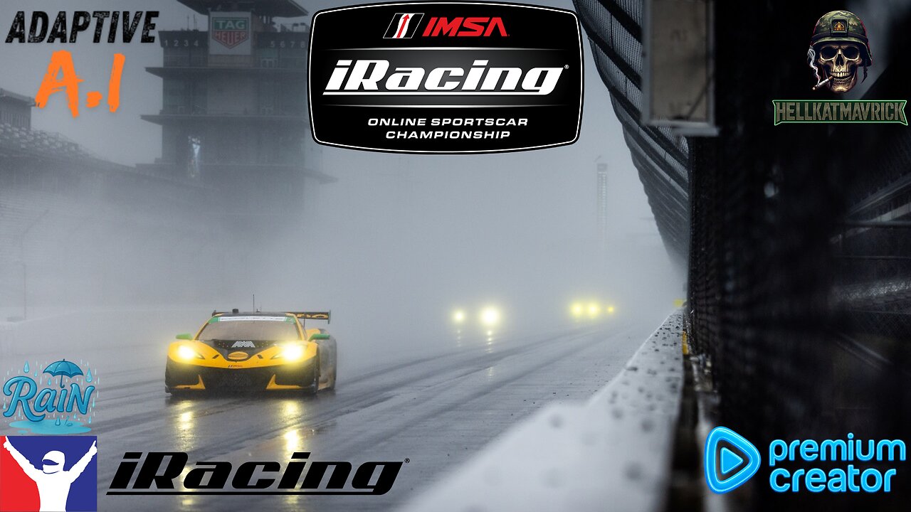 LATE NIGHT IRACING A.I ADAPTIVE INDY 2 HOUR ENDURO RACE!! PREEEMIUM ...