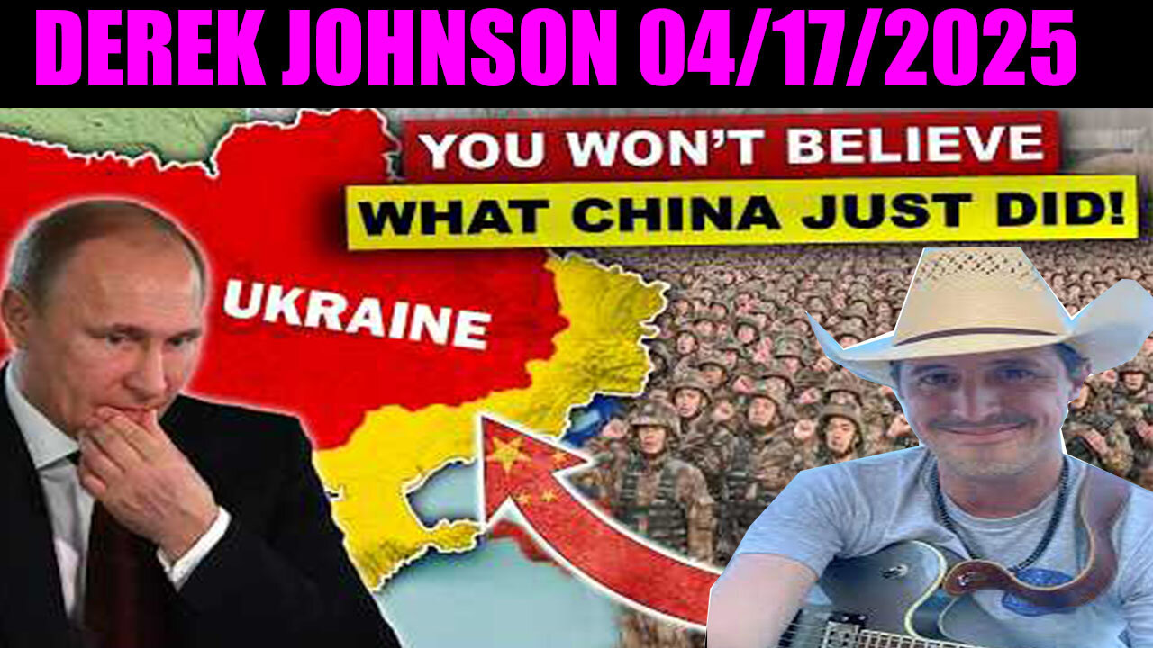 DEREK JOHNSON HUGE 04.17.2025 🔥 NO WAY OUT 🔥 SG ANON, X22 REPORT, AND ...