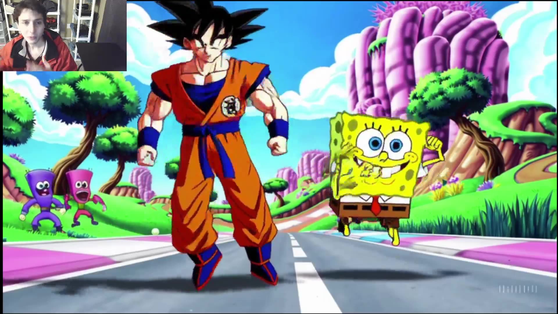 Outtake #1,018 Of The SpongeBob SquarePants VS Goku In A Race Fake ...