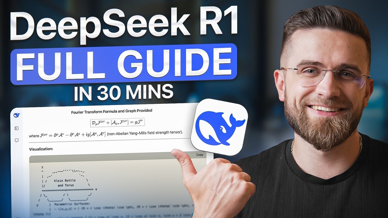 DeepSeek R1 Tutorial 2025: Better Than ChatGPT 4.5? (Full Beginner Guide) DeepSeek R1 Tutorial 2025: Better Than ChatGPT 4.5? (Full Beginner Guide)