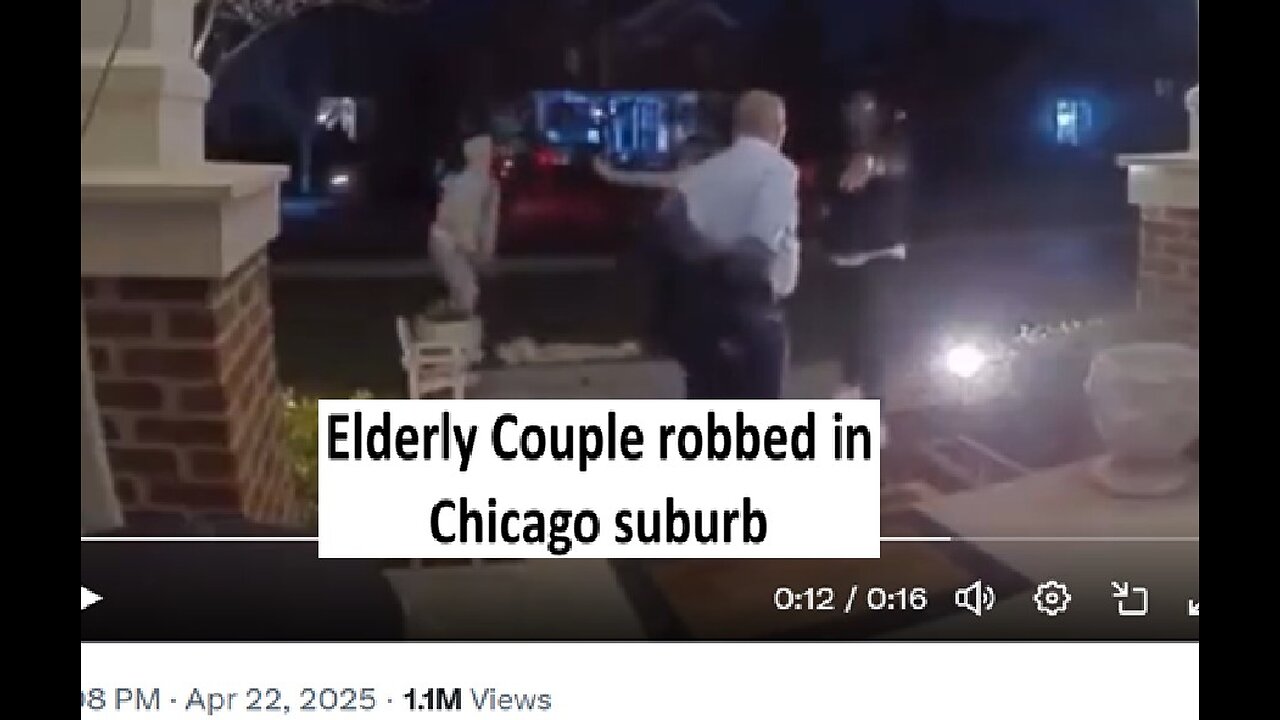Teens in Chicago suburb rob older couple, no arrest made yet