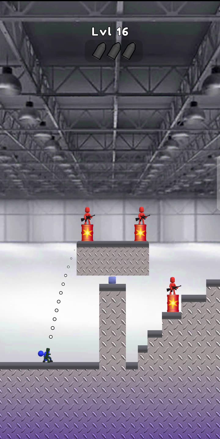 Bazooka Boy Game Level 16