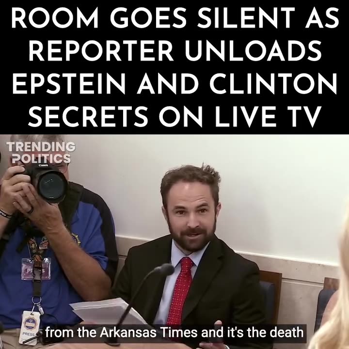 Politics - Real Reporter Asks About Clinton Kill List An Epstein ...