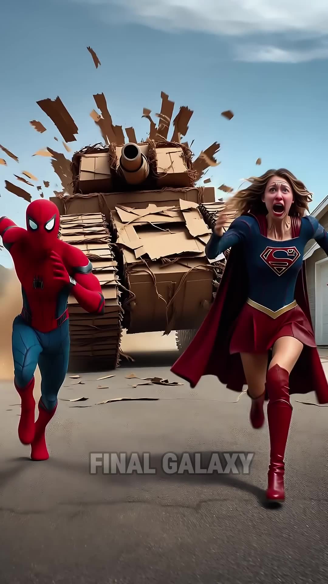 The Rise of Spider-Man | Revenge with a Paper Tank Against Supergirl ...