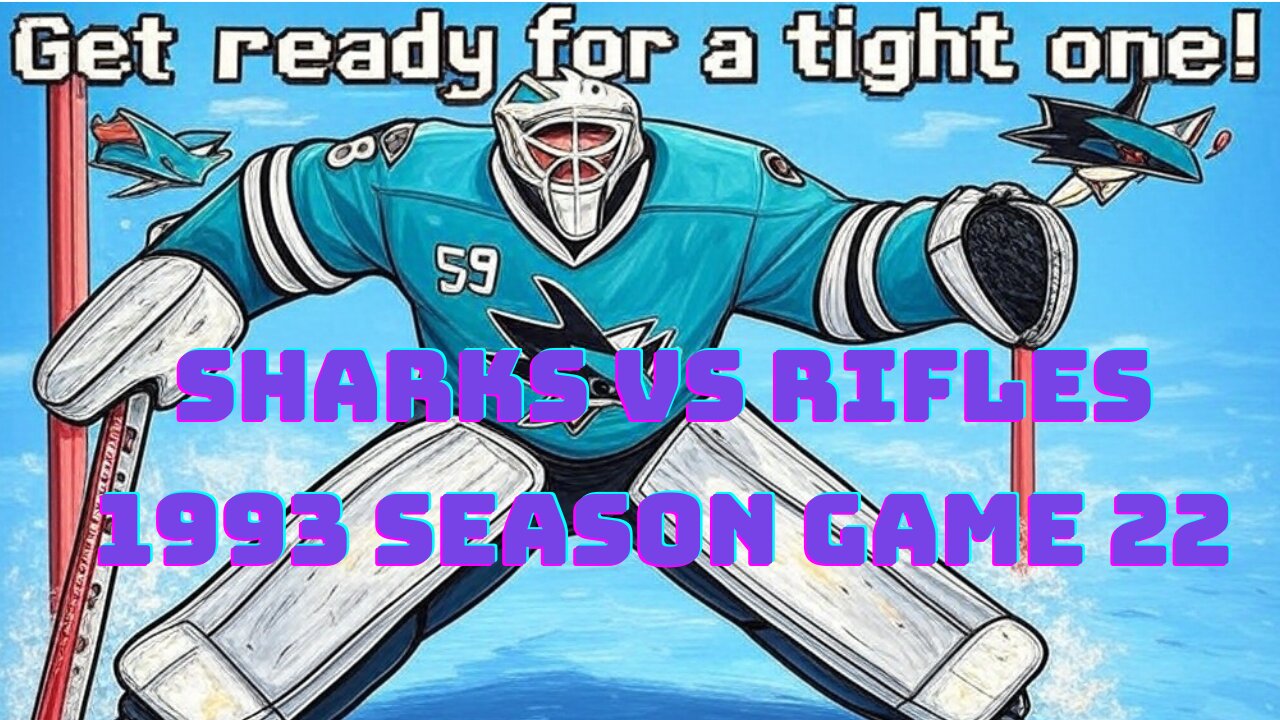 NHL '94 REIMAGINED! Sharks vs. Rifles (Custom 1993 Season) - Sega ...