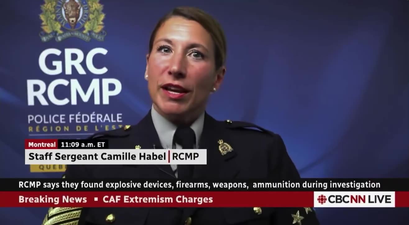 RCMP just said that if someone is leaning towards "traditional values ...