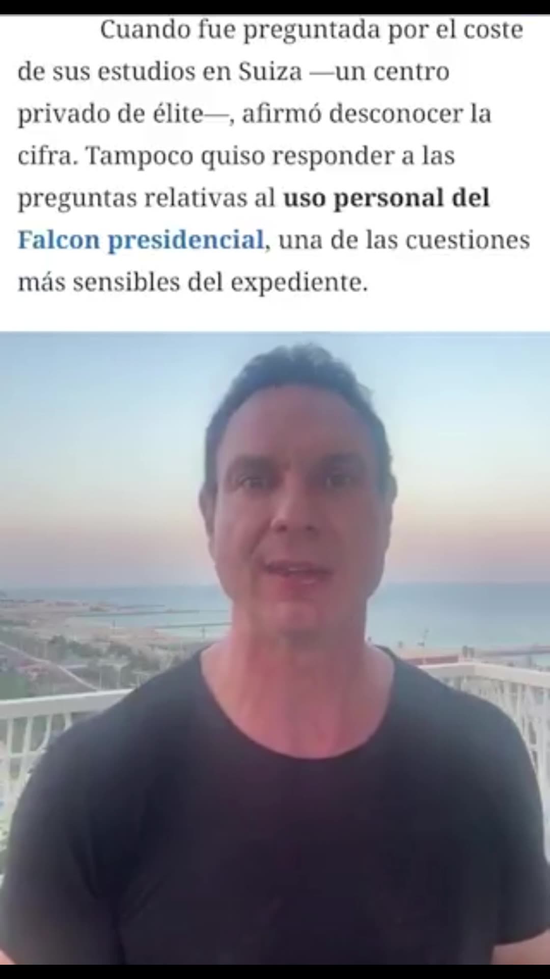 🚨 El Falcon de todos… para la hija de Sánchez ️💸