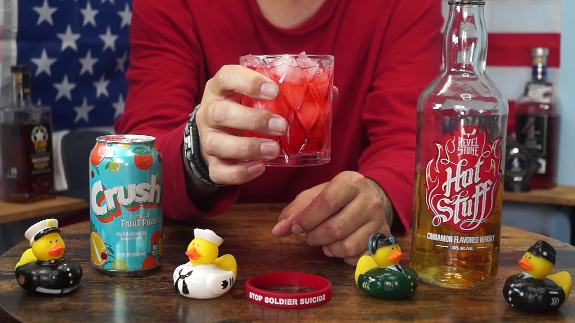 Mario Breda - Revel Stoke Hot Stuff Cinnamon Whiskey & Crush Fruit Punch