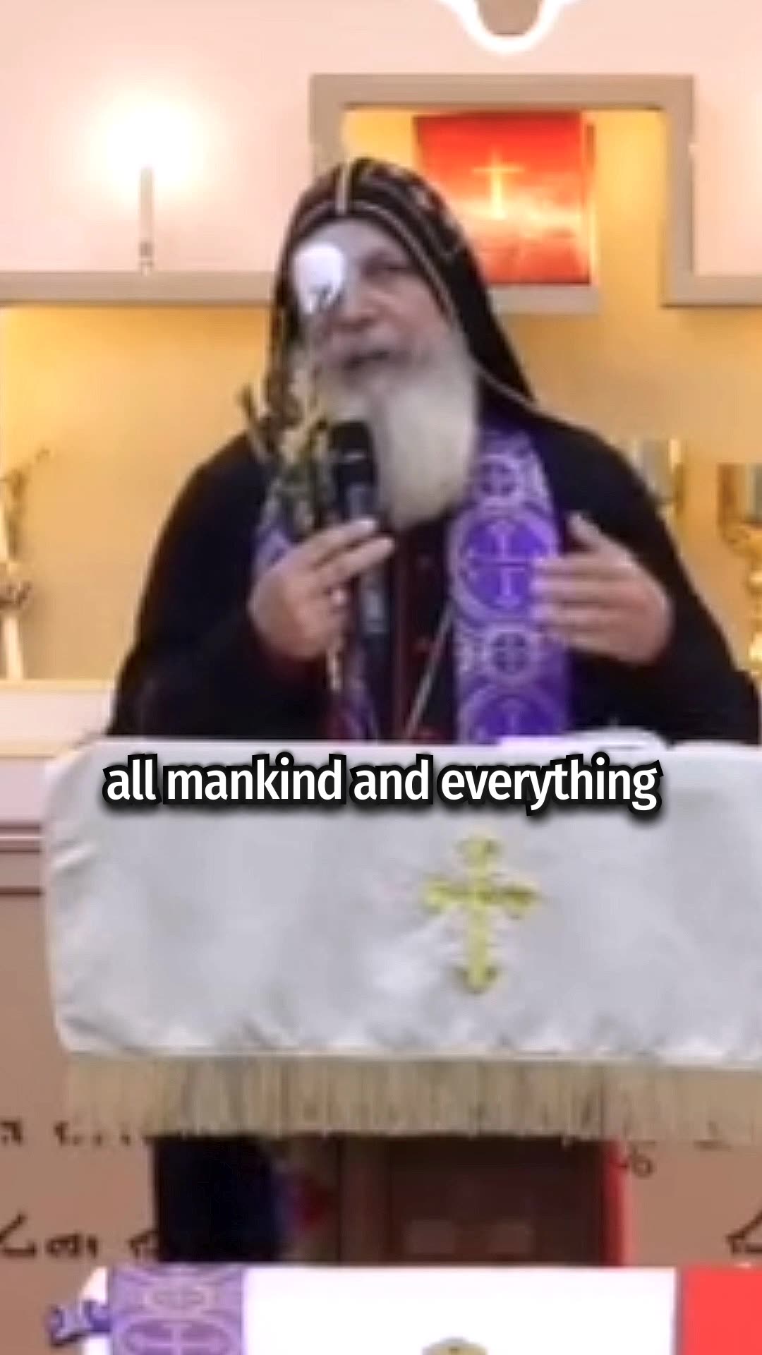 Bishop Mar Mari Emmanuel's POWERFUL MESSAGE To Muslim ATTACKER