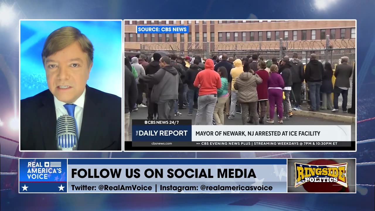 NEWARK MAYOR ARRESTED