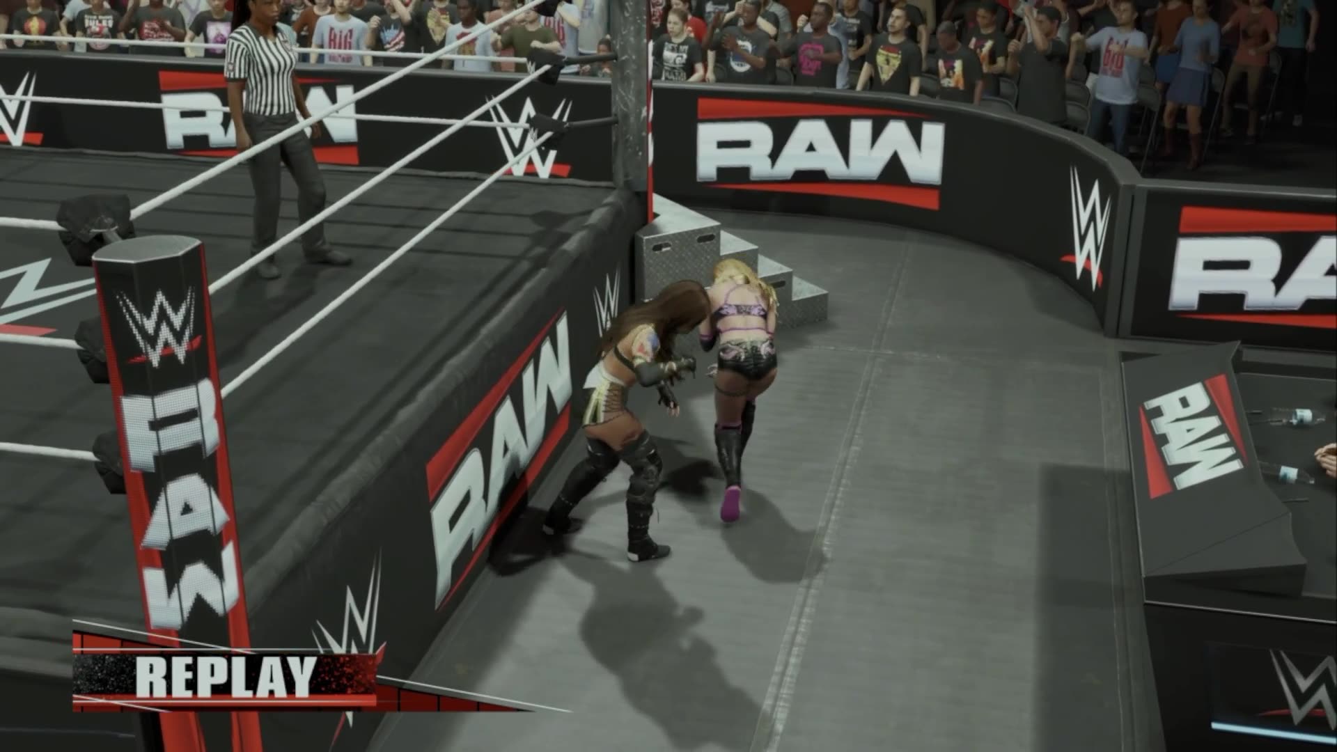 wwe 65 Astrid VS Amaya Jade
