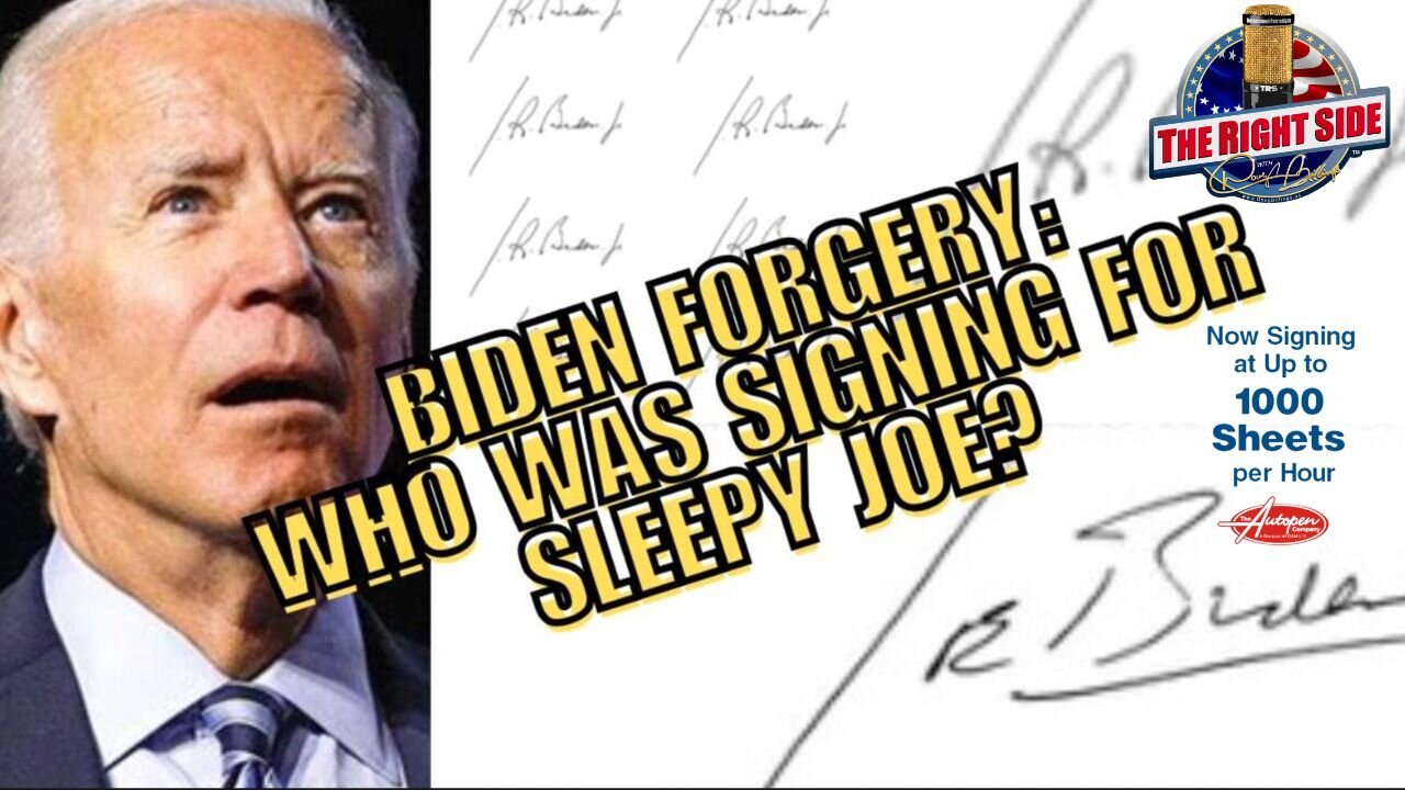 The AutoPen: Who Was Signing for Joe Biden?