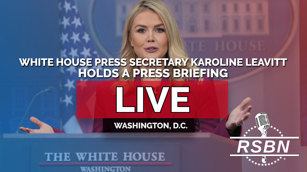 LIVE: White House Press Secretary Karoline Leavitt Holds a Press Briefing - 8/28/25