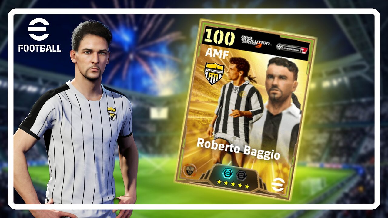 Roberto Baggio New eFootball Card Review, Build & Gameplay | eFootball | Player Review