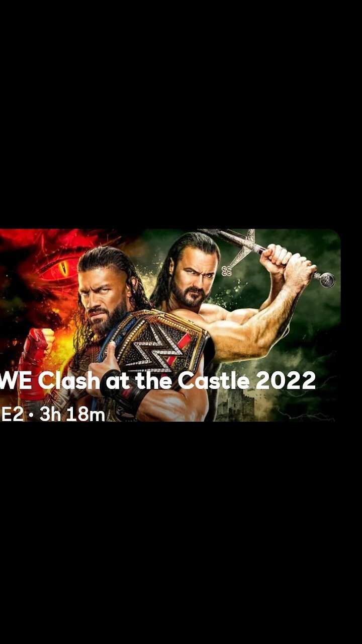 WWE Clash at the Castle 2022